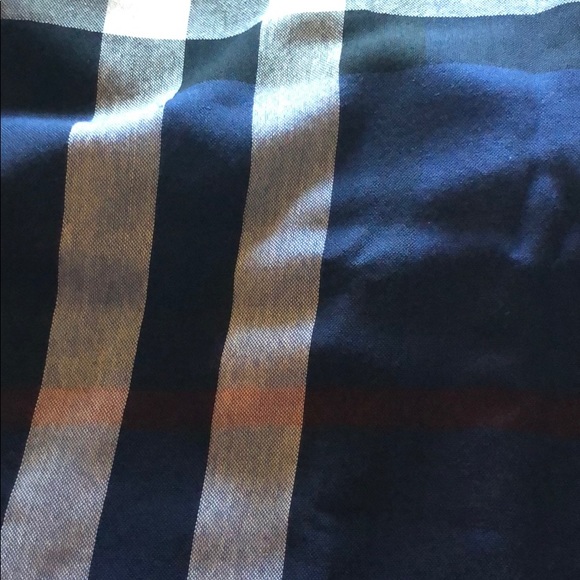 Burberry | Accessories | Nwt Authentic Burberry Navy Blue Scarf | Poshmark